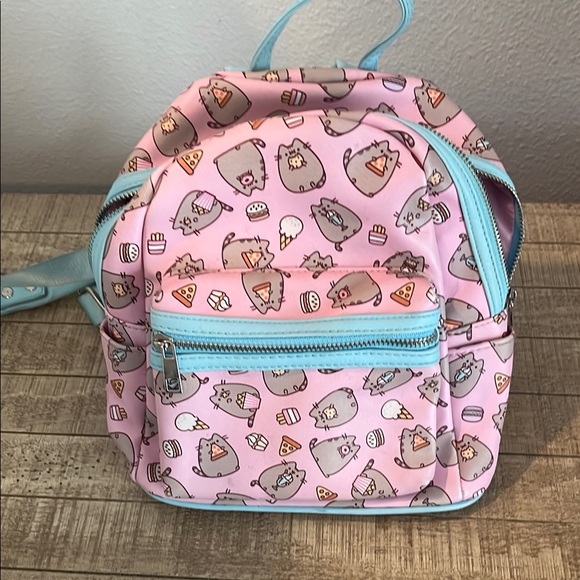 Pusheen | Accessories | Pusheen Pink And Blue Kids Backpack | Poshmark